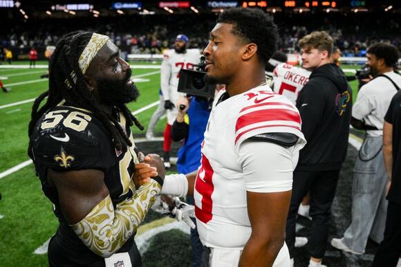 Giants QB Jaxson Dart still in concussion protocol, out versus Lions - NewsBreak