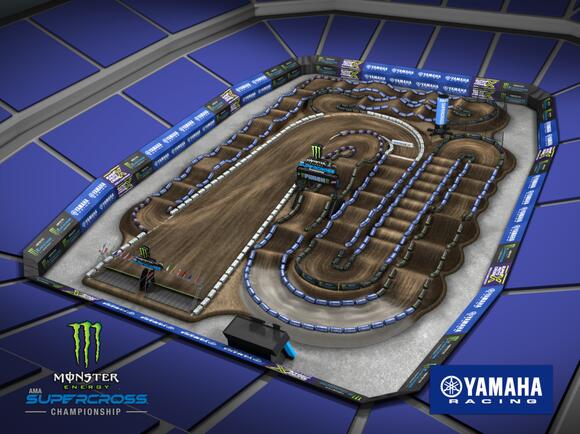 2025 Monster Energy AMA Supercross Track Maps - NewsBreak