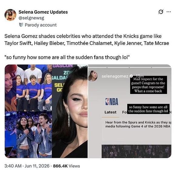 Selena Gomez breaks silence on viral 'dig' at BFF Taylor Swift over her ...