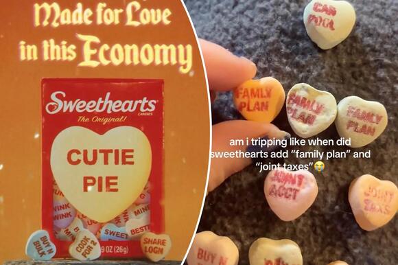 Customers are scratching their heads at these bizarre Sweethearts candy ...