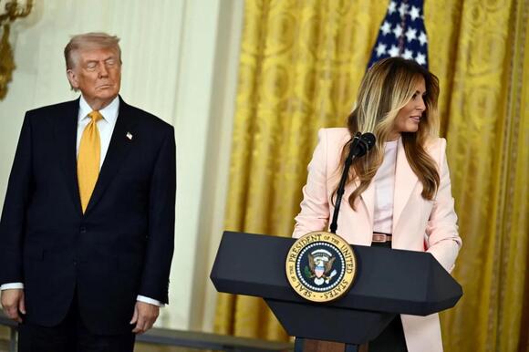 Melania Trump Sparks Buzz at Mother's Day Event at White House - Photos ...