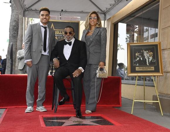 The Isley Brothers get star on Hollywood Walk of Fame - NewsBreak