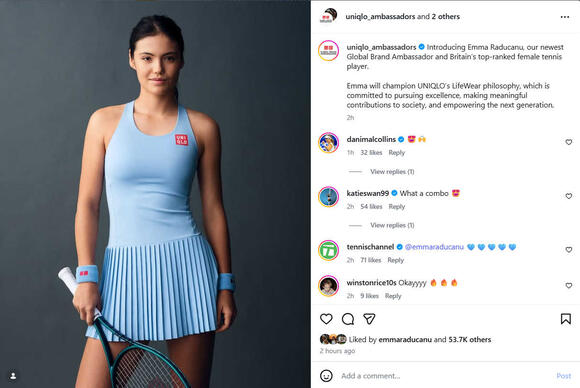 What Emma Raducanu had to say about her new sponsor – and here’s how ...
