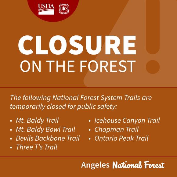 Mt. Baldy trail closures extended to March 2026 - NewsBreak