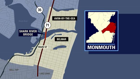 Route 71 bridge in Monmouth County closing for drawbridge emergency repairs