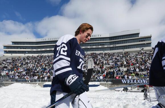 Nearly 75k crowd fills Beaver Stadium for Penn State Men’s Hockey game ...