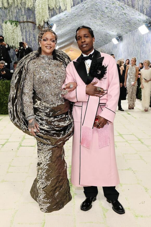 Rihanna & A$AP Rocky Shut Down the Met Gala 2026 Carpet - NewsBreak