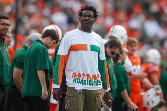 Michael Irvin’s High-Energy Siren Actions On Miami Sideline Draw ...