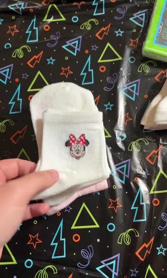 Video of family’s Disney-themed sock order from Temu goes viral: ‘Nope ...