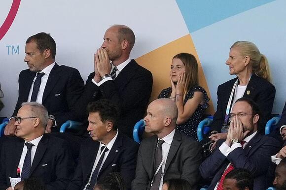 Jubilant Princess Charlotte celebrates Lionesses Euro 2025 win with her ...