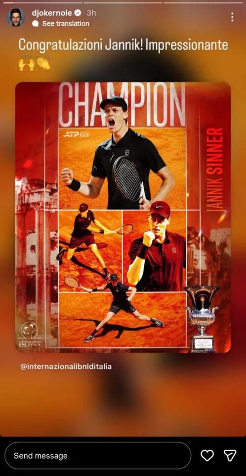 ‘The Exclusive Club’ — Carlos Alcaraz, Novak Djokovic Lead Messages to ...