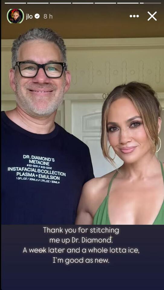 Jennifer Lopez gives health update after onstage injury that led to ...