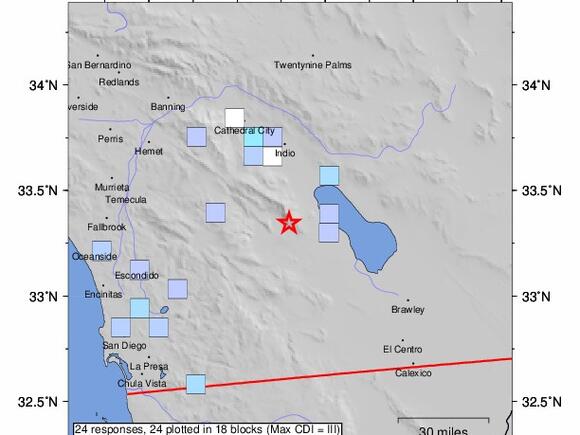 Magnitude 3.4 earthquake hits Southern California; Shaking felt miles ...