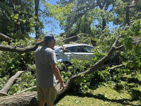 Somers residents face second round of storm damage in less than two ...