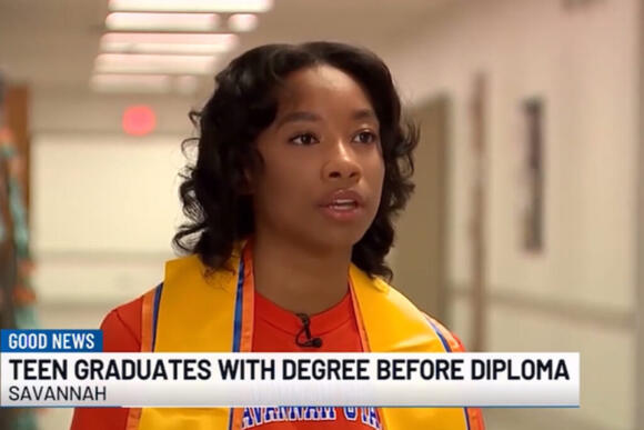 Major! 17-Year-Old Student Earns A Degree From Savannah State ...