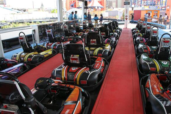 NYC’s first-ever electric-powered go-karts unveiled at Coney Island’s ...