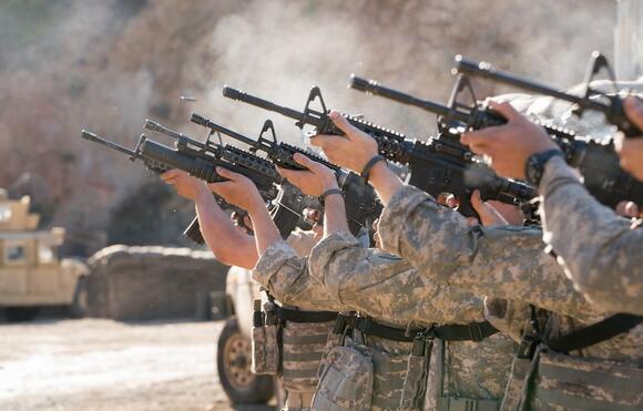 The Battle of Kamdesh saw 50 American soldiers from the Black Knight ...