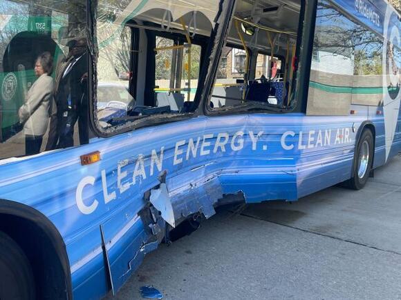 A closer look at two MCTS buses damaged in fatal crashes