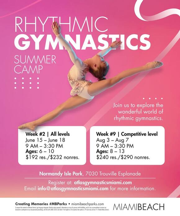 Rhythmic Gymnastics Camps at Normandy Isle Park - NewsBreak