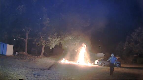 Arkansas State Police chase ends with motorcyclist engulfed in fireball ...