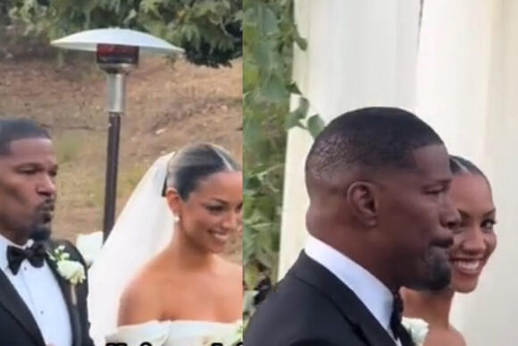 Jamie Foxx Walks Daughter Corinne Down Aisle at Wedding to Joe Hooten ...