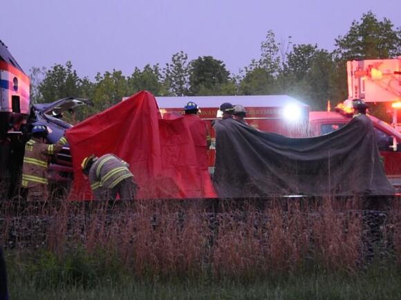 6-year-old boy, two adults killed after train crashes into vehicle