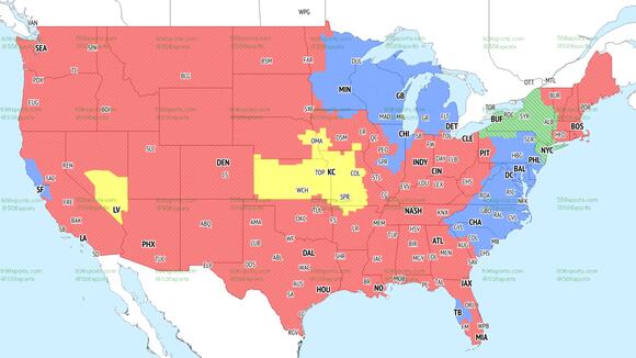 NFL Coverage Map Week 18: Updated TV Broadcast Schedule and Announcers ...