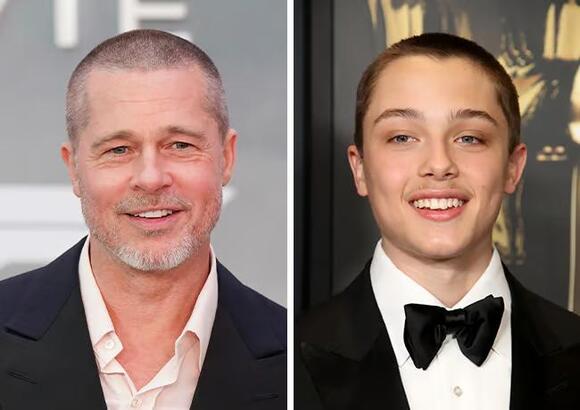 Fans Say Knox Jolie-Pitt Is The 'Spitting Image' Of Brad Pitt As He ...