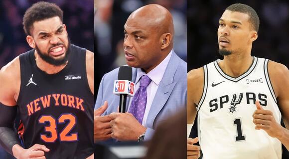 Charles Barkley Says Karl-Anthony Towns Is Taking Victor Wembanyama “To ...