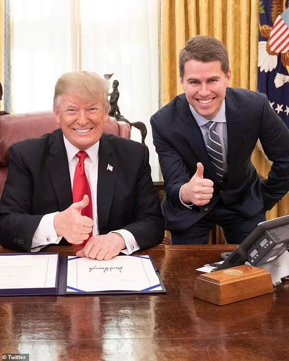 Trump accuses high-profile critic Miles Taylor of treason as he orders ...