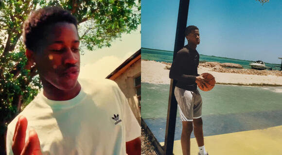 VJ Edgecombe Shows The Most Random Object He Used As A Basketball Hoop ...