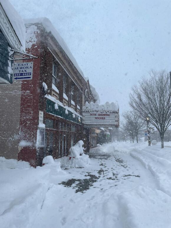 Lake effect snow winds down after impressive snow totals, weekend ...