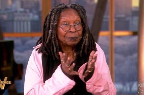 Whoopi Goldberg's telling one-word remark on Kristi Noem on The View ...