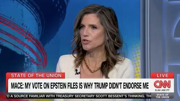 Nancy Mace Cornered on Her Fake AI Photos With Trump - NewsBreak