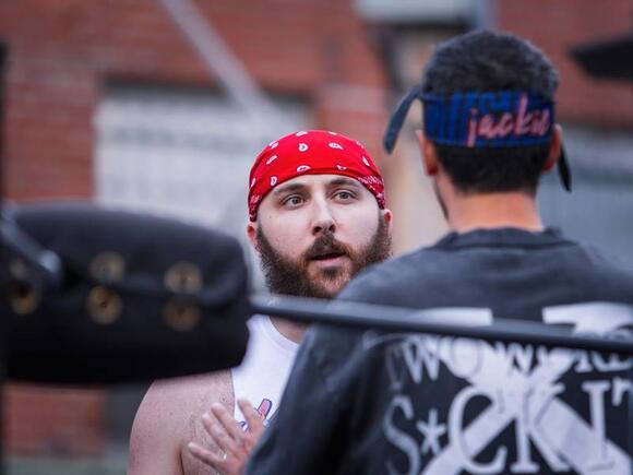 Photos: Wrestling comes to Jackson Square with first Batavia Rumble ...