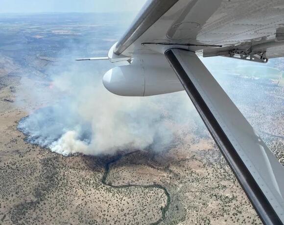 Alder Spring Fire in central Oregon grows to 2,500 acres; Cove ...