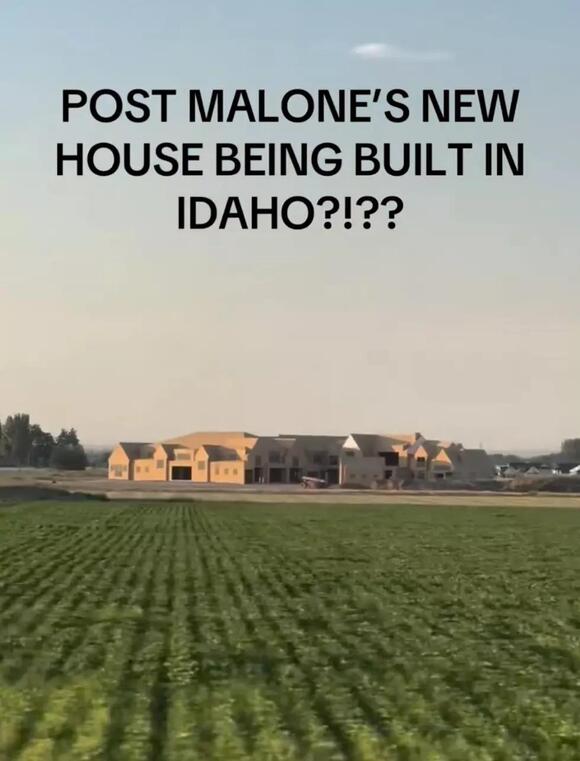 Massive New Home Build in Idaho Sparks Post Malone Rumors - NewsBreak
