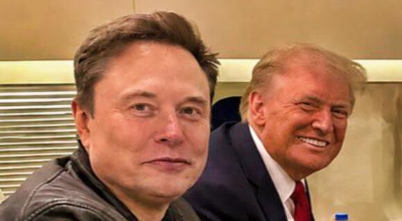 People Can’t Stop Zooming In On What President Trump, Elon Musk, Tim ...