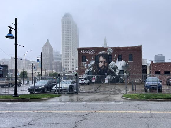 Leon Russell was fading, Grooper CEO says, but the mural is being ...