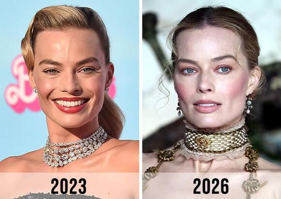 Fans Beg Margot Robbie To 'Stop Touching' Her Face & Compare Her 'Gaunt ...