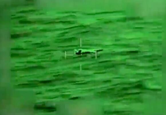 French Navy Helicopter Intercepting Houthi Drone Seen In New Video