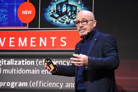 Outgoing Leonardo boss touts ‘Michelangelo Dome,’ cyber tack as key ...