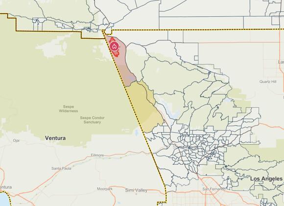 Strong Winds Expected Tonight As Post Fire Expands In Gorman, While ...