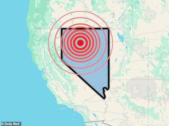 Mysterious earthquake swarm hits Nevada near top-secret base used for ...