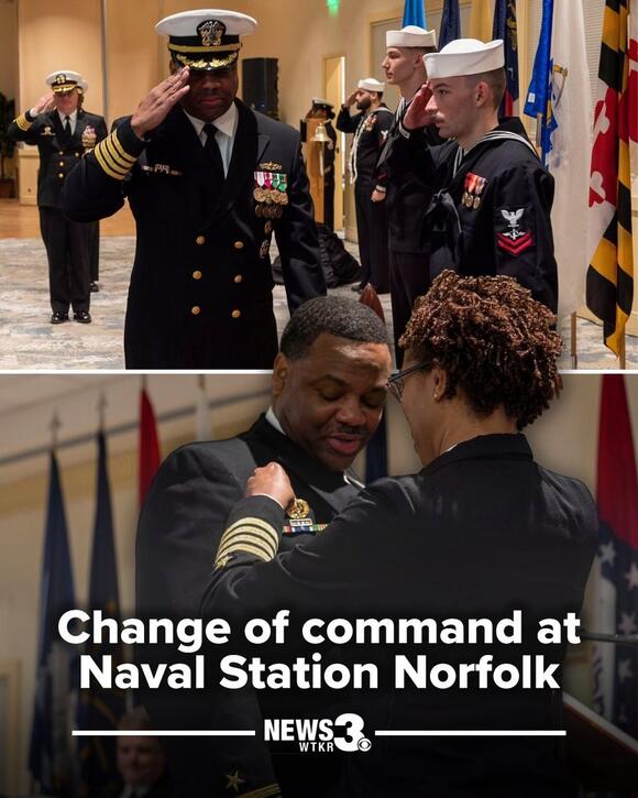 New commanding officer at Naval Station Norfolk - NewsBreak