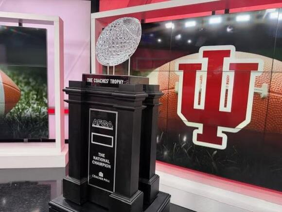 Come see the AFCA Coaches’ Trophy before its presented to IU Football ...