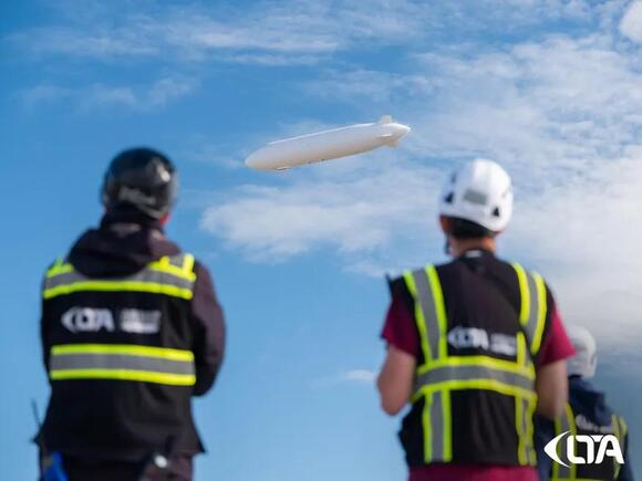 Large white blimp spotted flying over San Francisco identified - NewsBreak