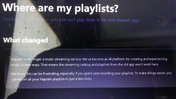 Napster Music Streaming Service Abruptly Shuts Down in Pivot to AI ...