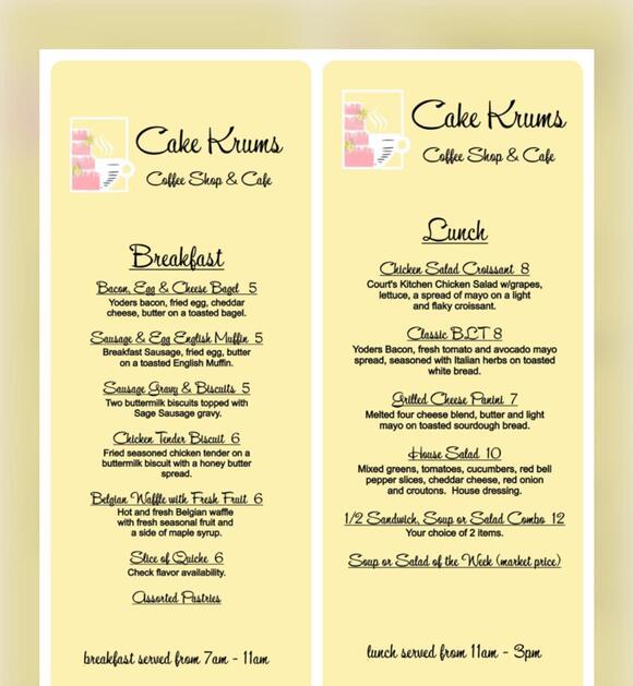 Cake Krums reopens new location with expanded hours and menu - NewsBreak