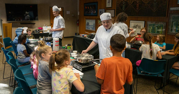 Paris Public Library hosts Cooking Class for Kids With Help From North ...